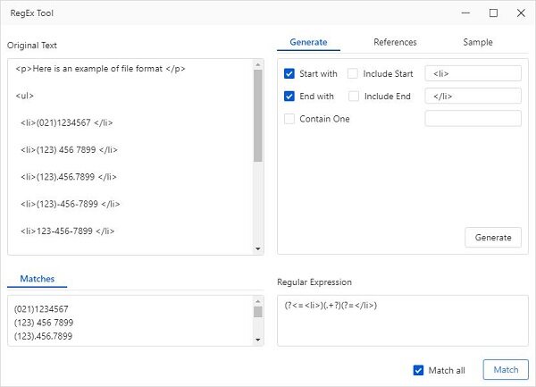 RegEx How To Extract All Phone Numbers From Strings Octoparse